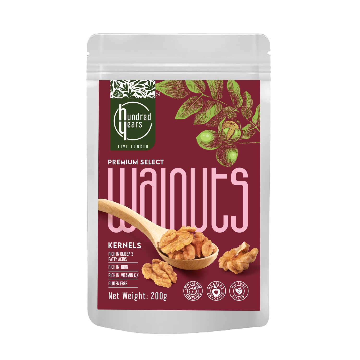 Premium the Nutrient-Rich & Delicious Walnuts from HundredYears